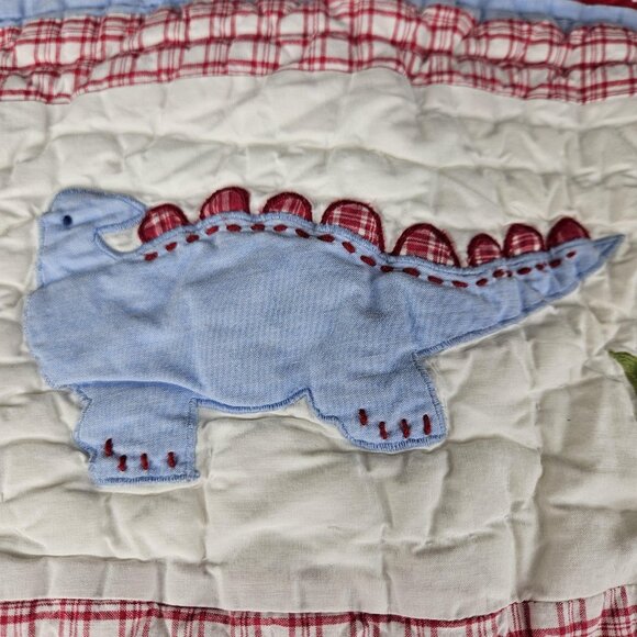 Pottery Barn Kids | Bedding | Pottery Barn Kids Quilted Dinosaur Pillow ...